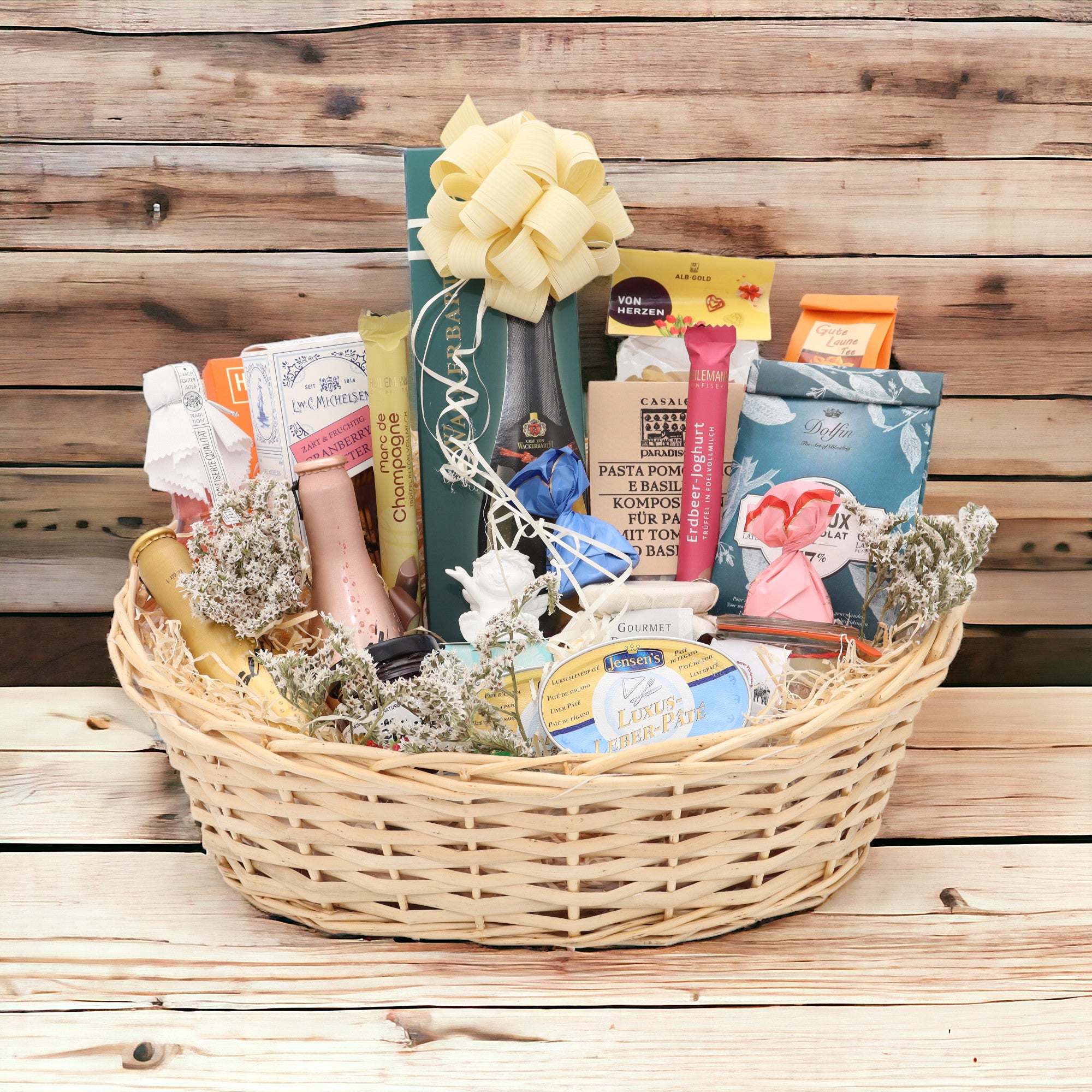 Geschenkkörbe für Hochzeit