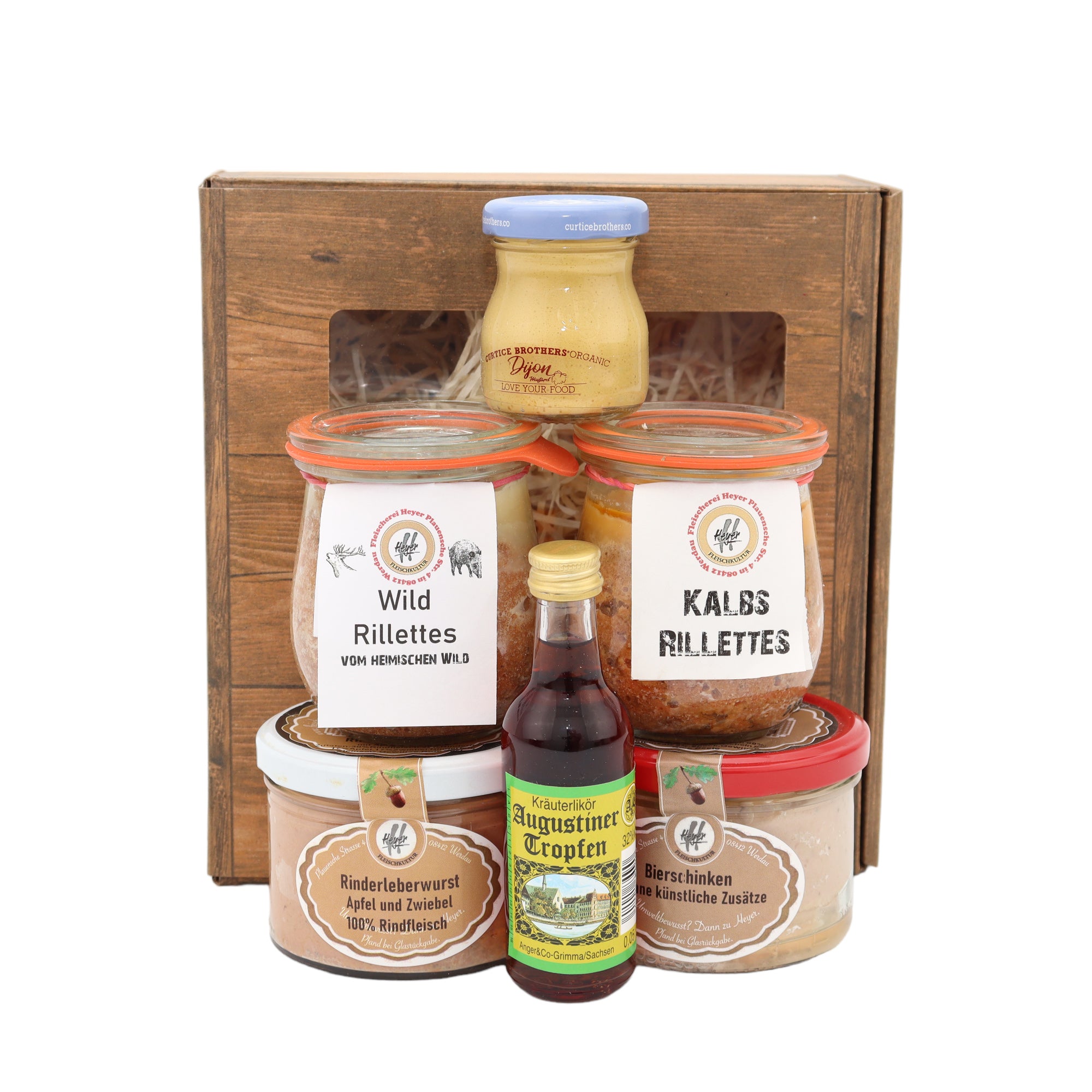 Kräftige Wurstkiste - Der ideale Geschenkkorb und Präsentkorb