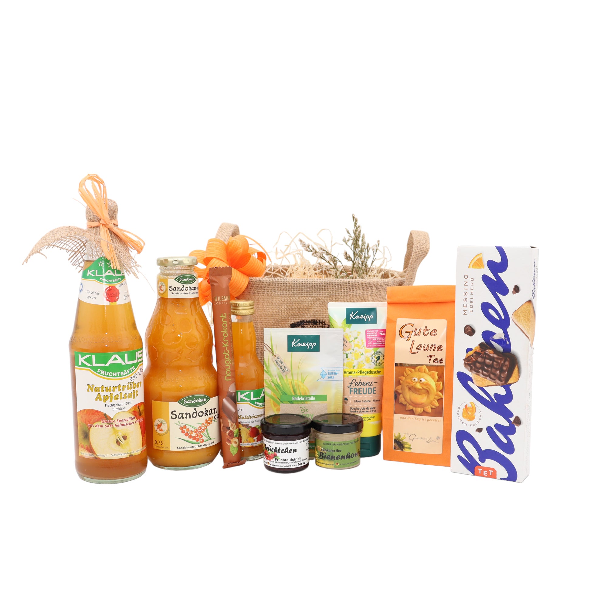 Entspannung pur: Wellnesskorb Be Happy - Der perfekte Geschenkkorb